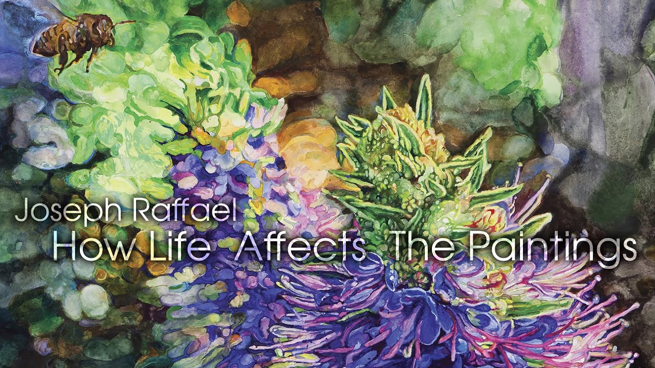 Joseph Raffael: How Life Affects The Paintings - YouTube