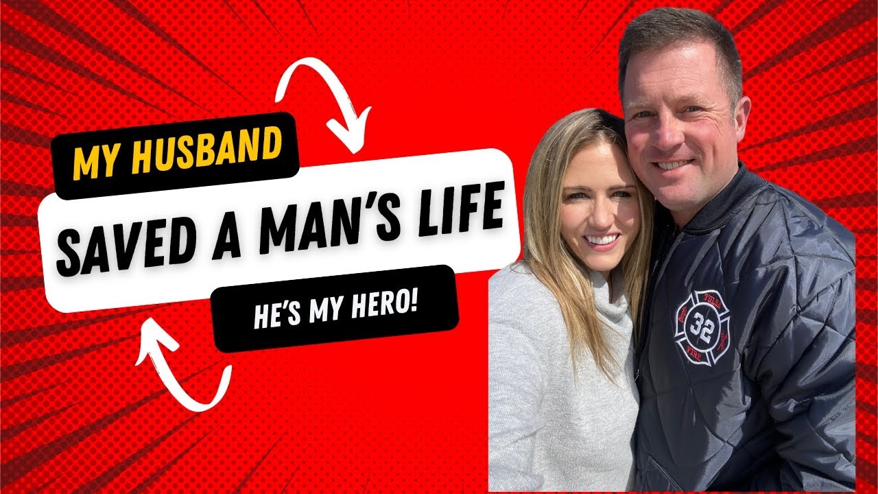 My husband got to meet the man he helped save! - YouTube