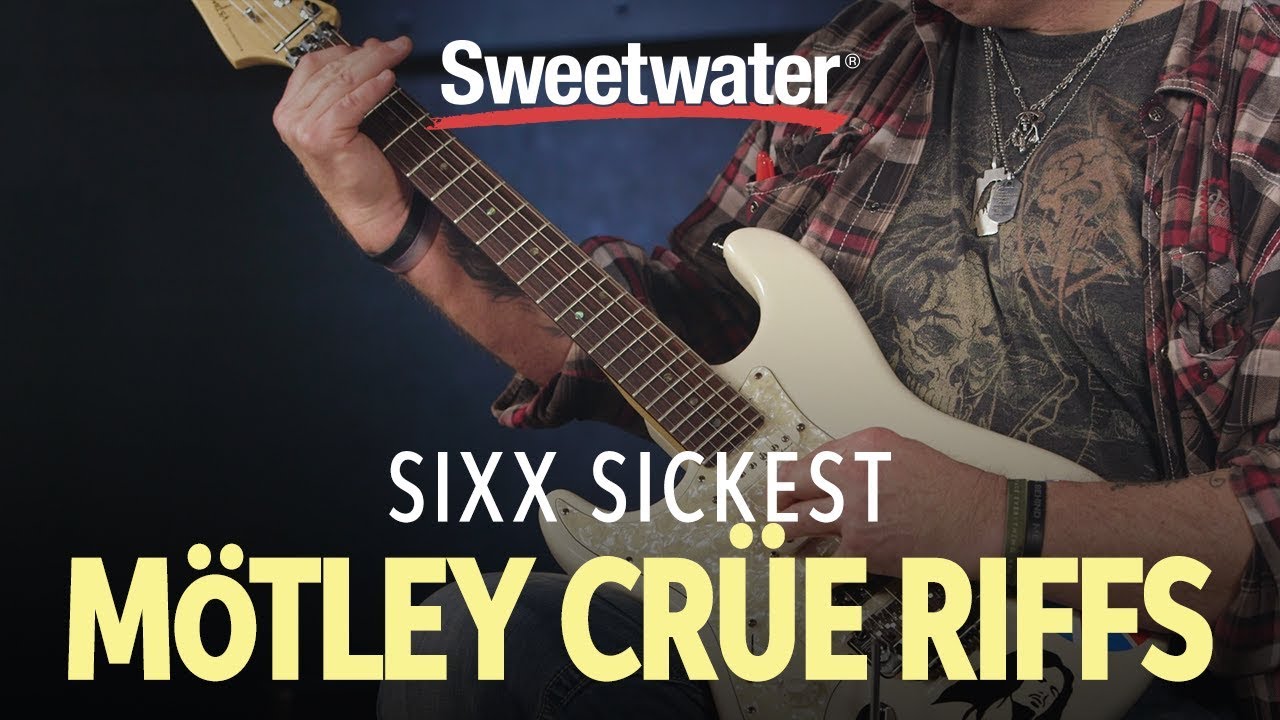 How to Play Sixx Sickest Mötley Crüe Riffs - YouTube
