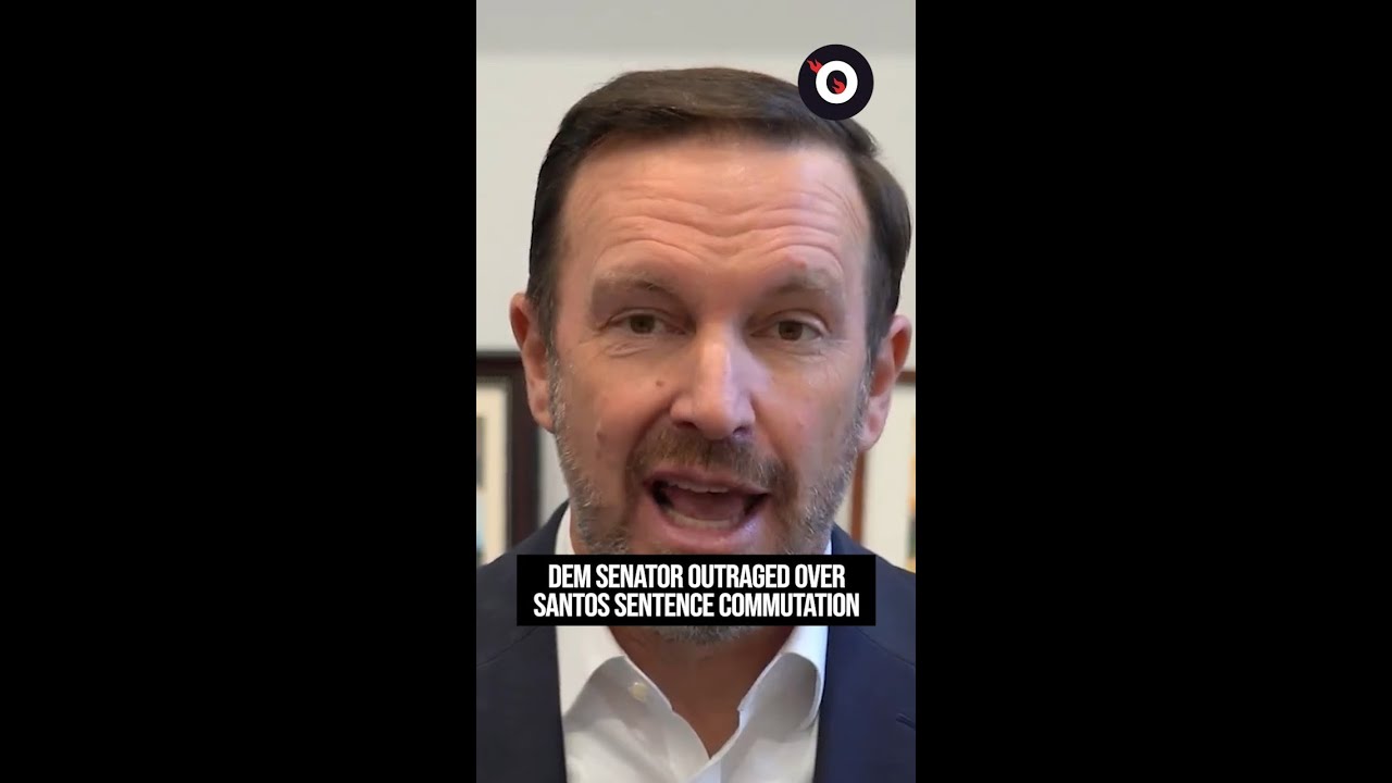 Dem senator outraged over Santos sentence commutation - YouTube