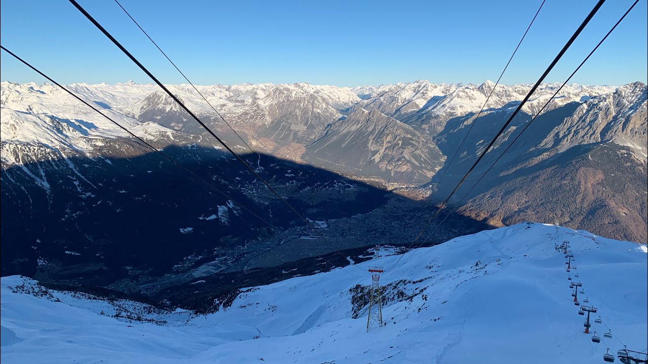 Cableway Bormio 2000- Bormio 3000 🚠 Full Video ️🇮🇹. funivia Bormio 3000 ...