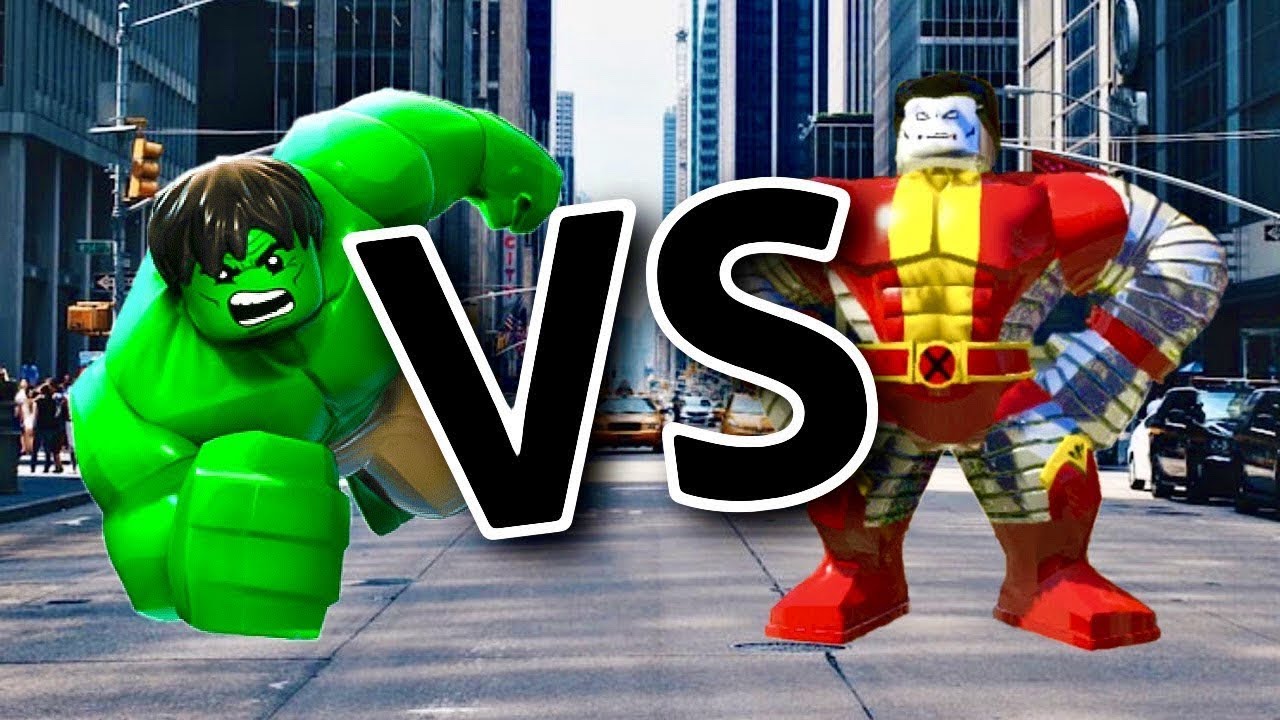Lego Marvel Superheroes "HULK VS COLOSSUS" EPIC 4K Gameplay (NO ...