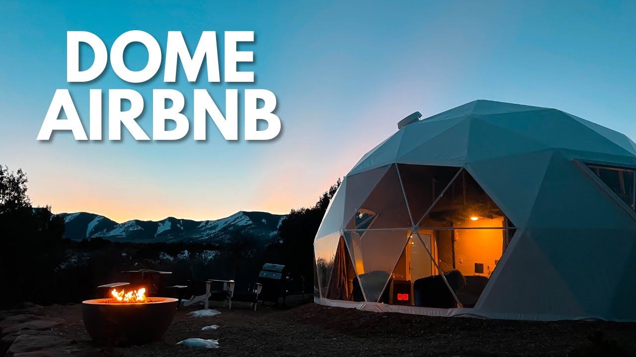 Luxury Glamping Dome Airbnb | Off-Grid Geodesic Dome Near Moab Utah ...