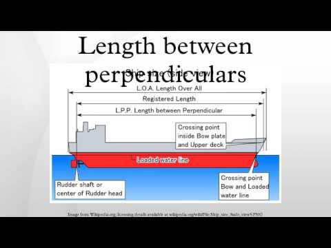 Length between perpendiculars - YouTube