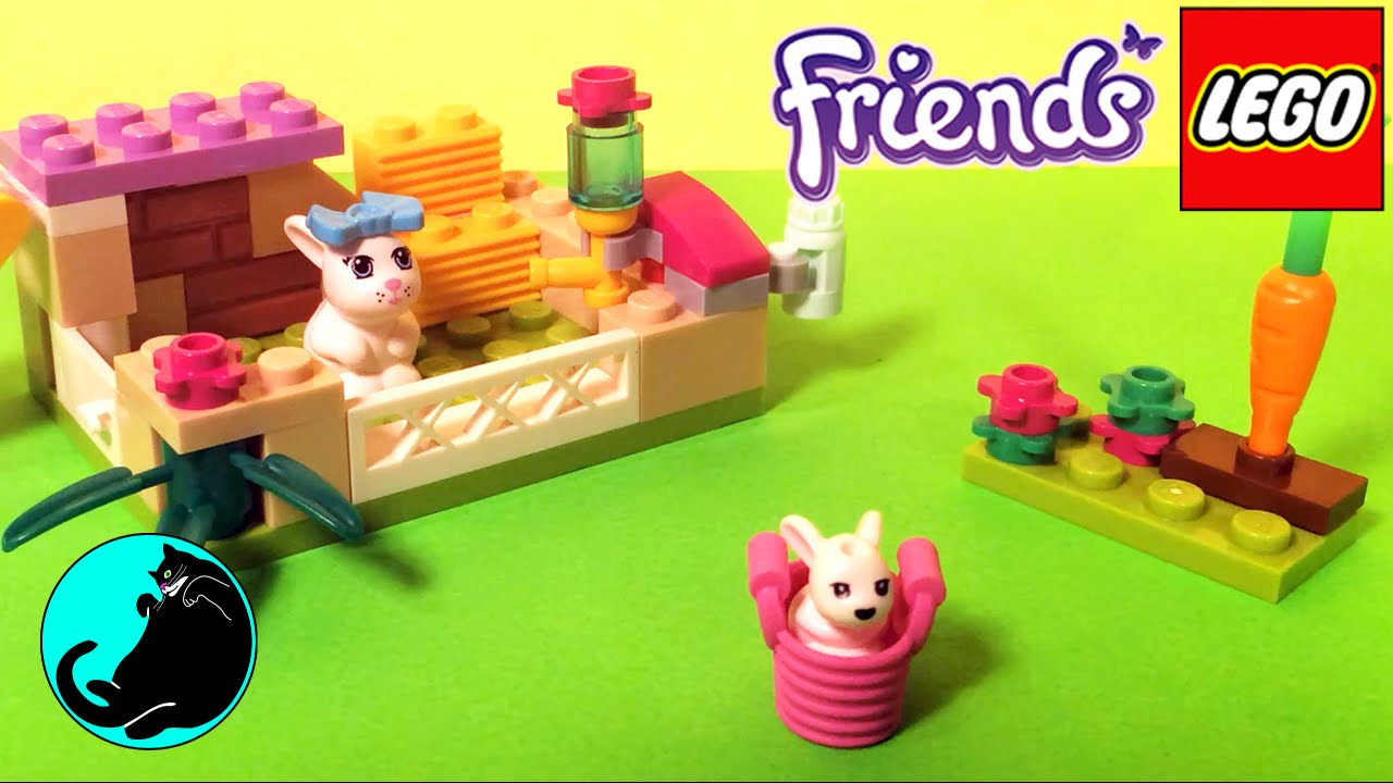 LEGO Friends Bunny and Babies 41087 Unboxing Toy Review - YouTube