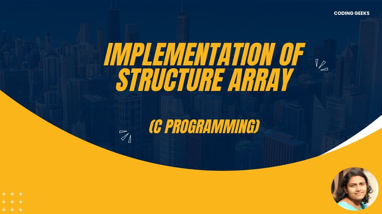 6implementation Of Structure Array Using C Youtube