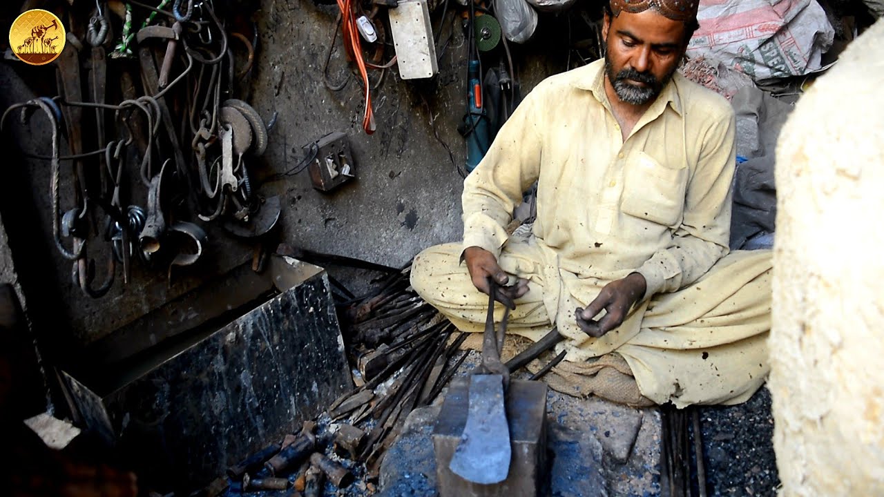 An Amazing Axe Making Method The Old Way| How Its Made | - YouTube