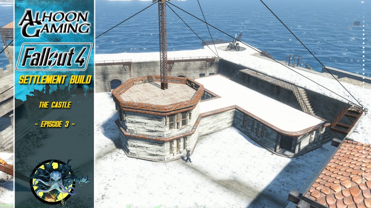 Fallout 4 - Let's Build - The Castle - Settlement Build - Episode 3 ...