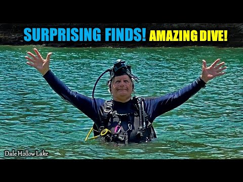 SURPRISING FINDS! Amazing Dive! – SCUBA DIVING Dale Hollow Lake - YouTube