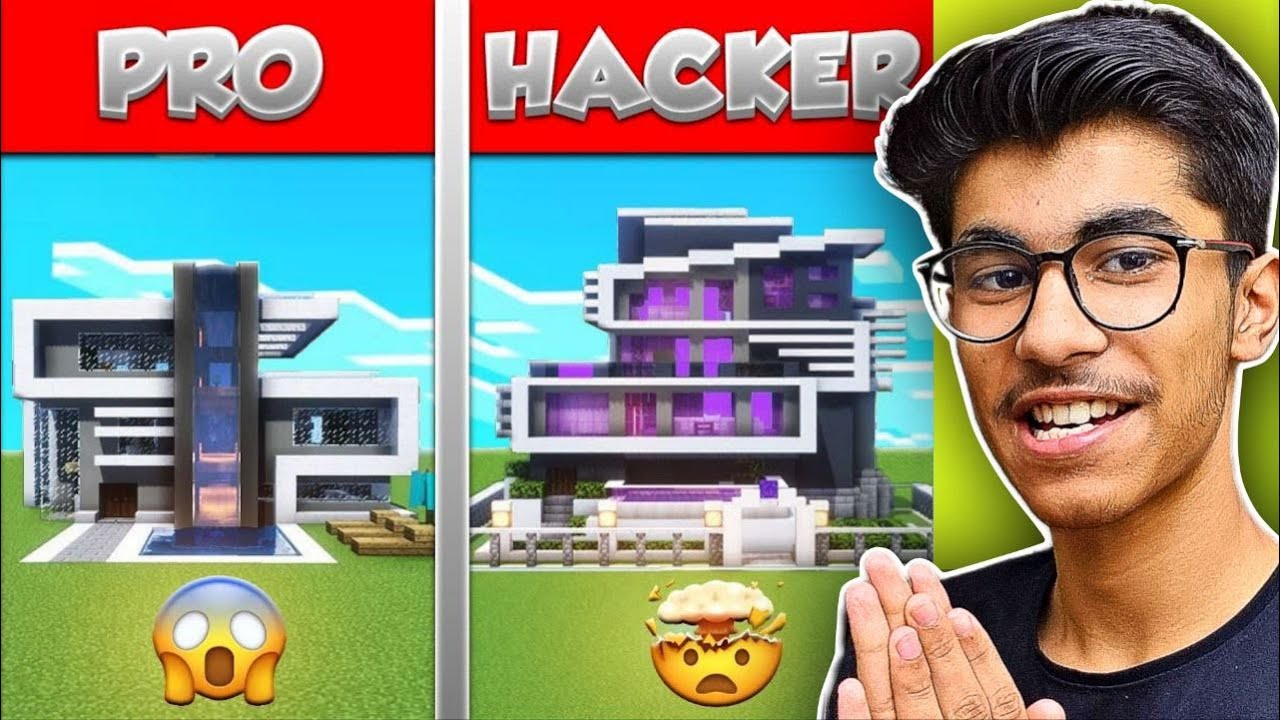 PRO vs HACKER Build Battle in Minecraft Gone Wrong😭| Certified Manav - YouTube