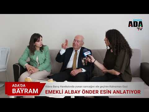 Kahraman Gazimiz Emekli Albay Önder Esin'i evinde ziyaret ettik