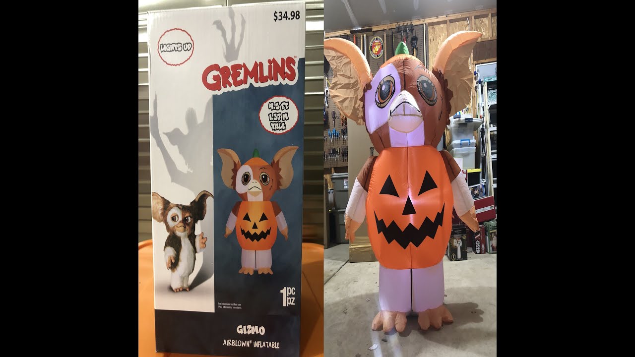 Review: Gemmy 2023 Gizmo Halloween Inflatable - YouTube