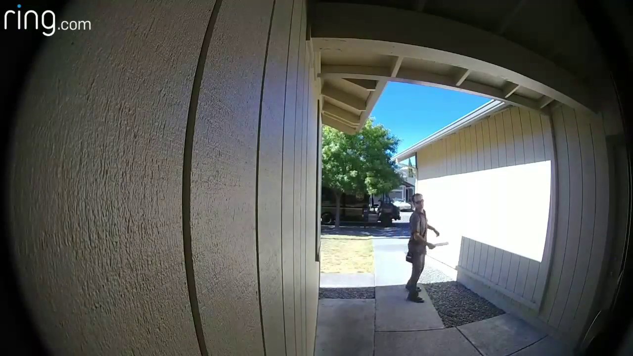 ups driver throwing package - YouTube