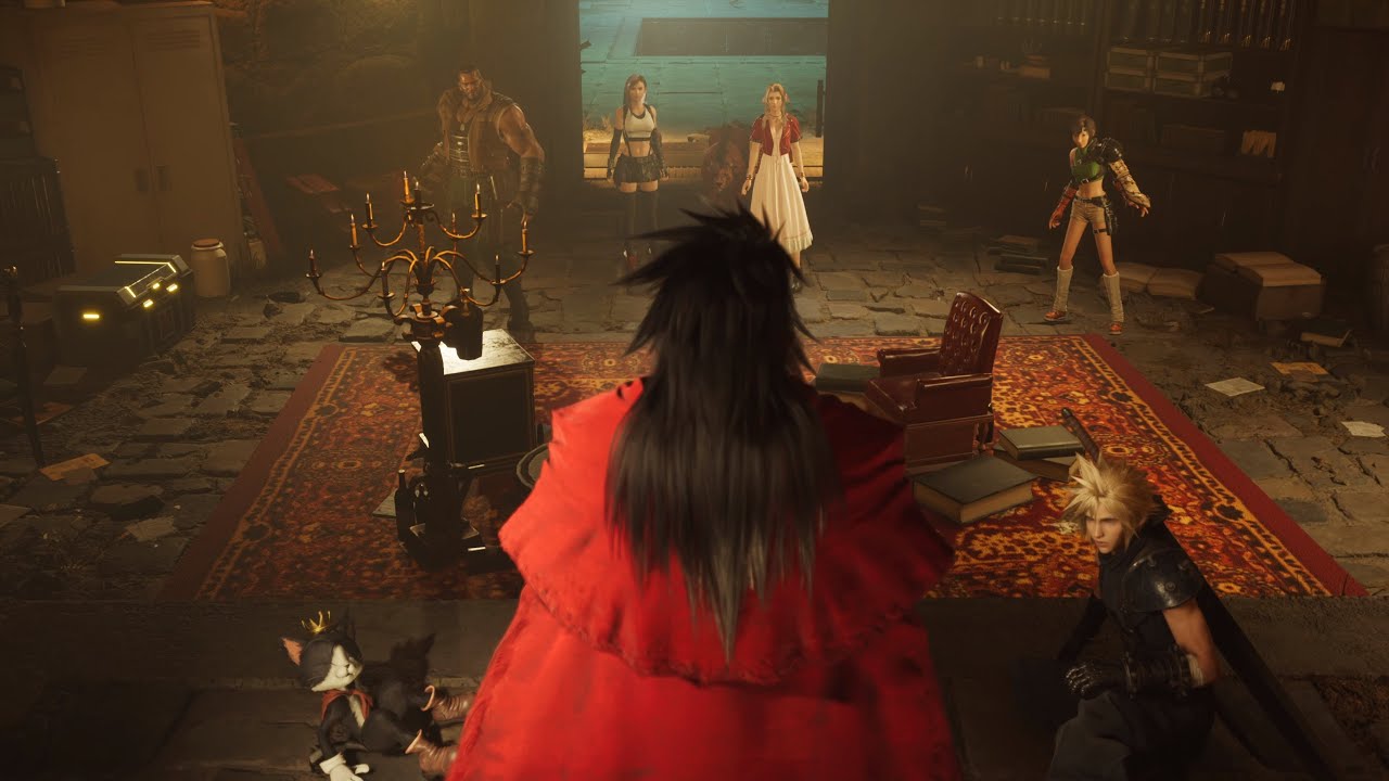 Meeting Vincent Valentine & Roche Boss Fight - Final Fantasy VII ...