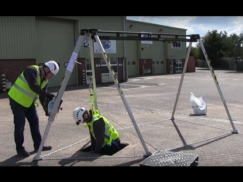 G-Force TM12 Multi Purpose Lifting, Confined Space Rescue Device. - YouTube