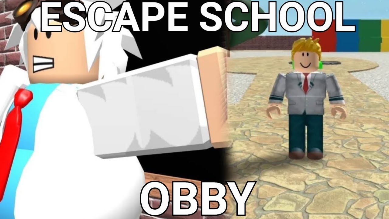 Escape school Obby полное прохождение - YouTube