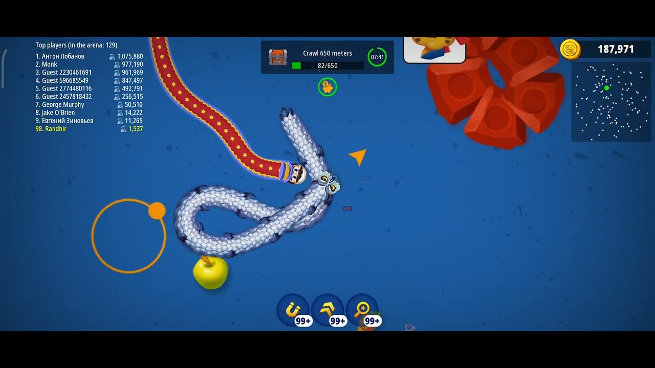 .wildspike.wormszones I 5 kill the king and trick of kill snake game # ...