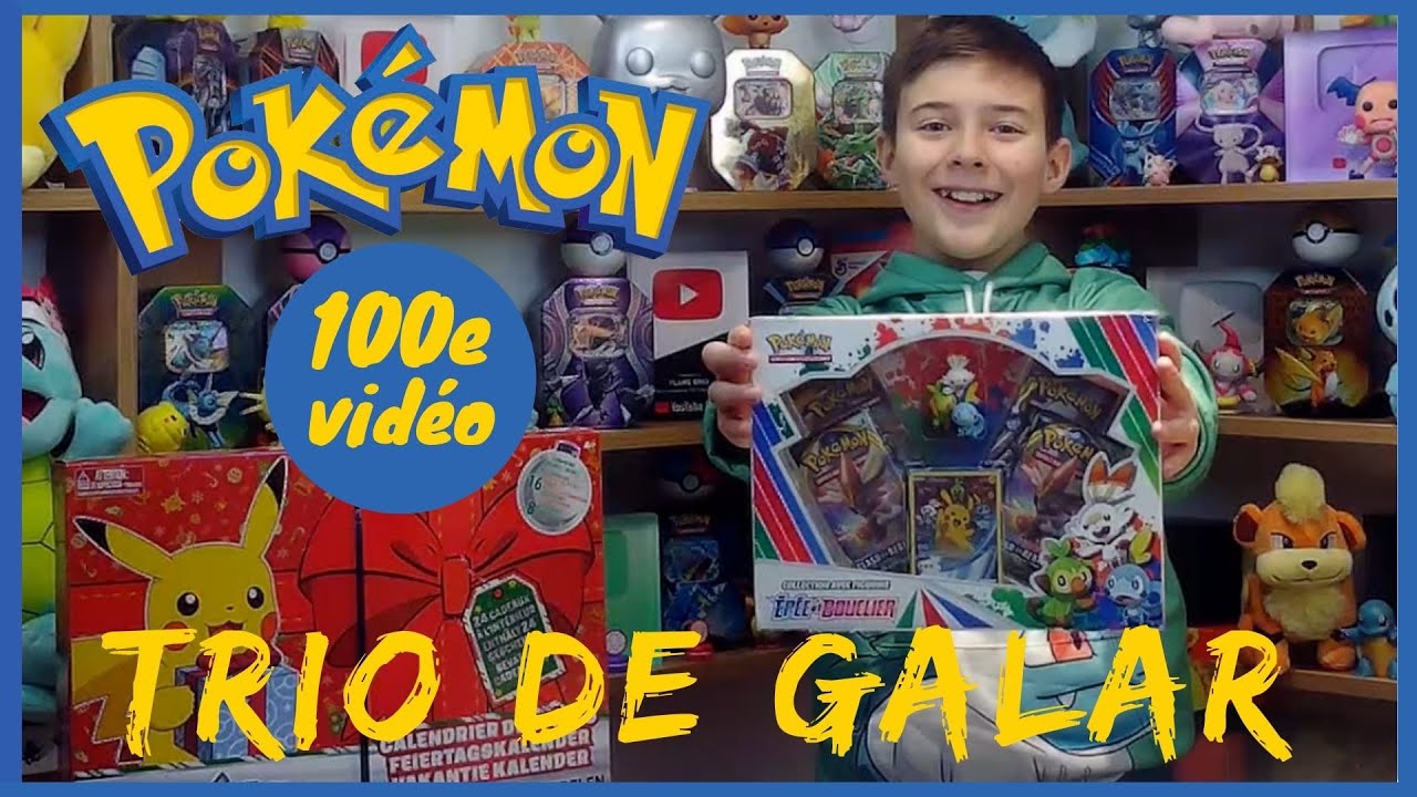 🔅 coffret TRIO DE GALAR - 100ème vidéo - YouTube
