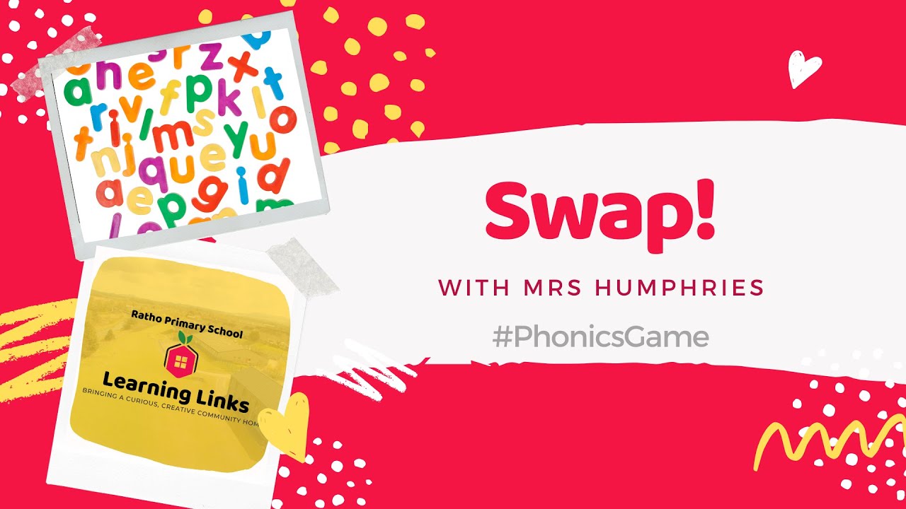 Swap - A spelling activity - YouTube