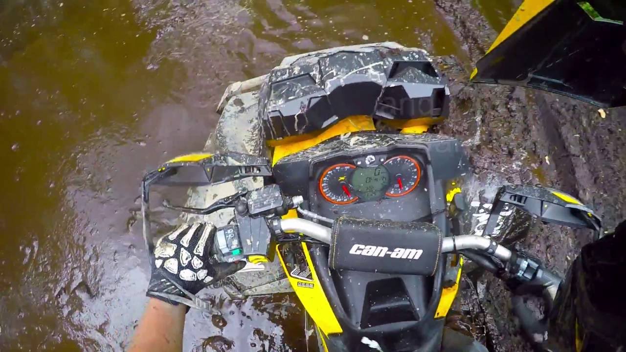 Can-Am Outlander XMR 1000 15' & 16' Mud Ride in Alberta, CA. - YouTube