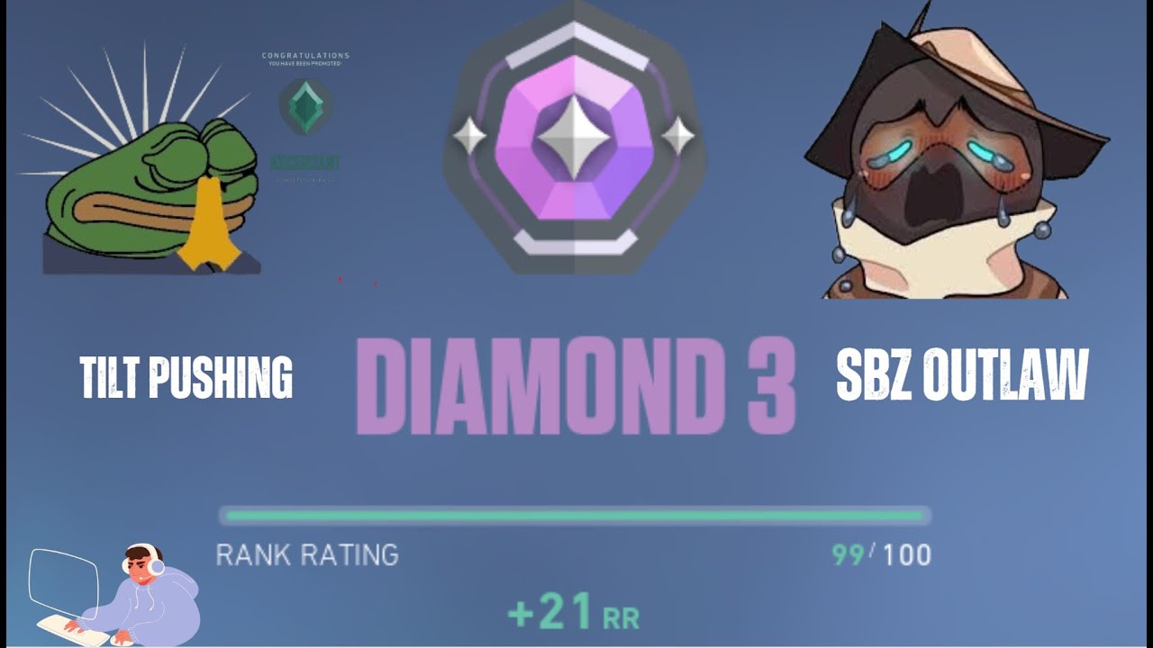 Tilt queuing to ascendant in Valorant! - YouTube