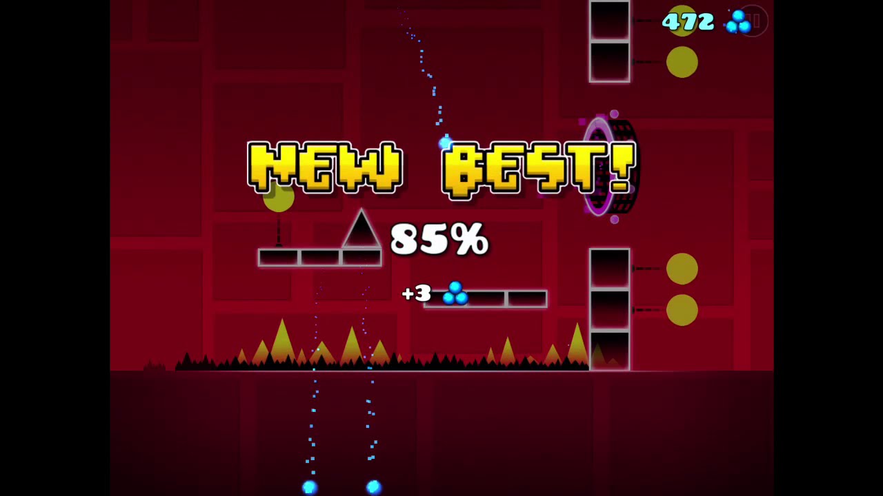 I am really bad at geometry dash - YouTube