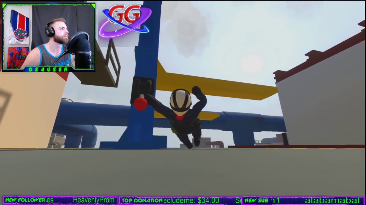 Human Fall Flat man down!!!! - YouTube