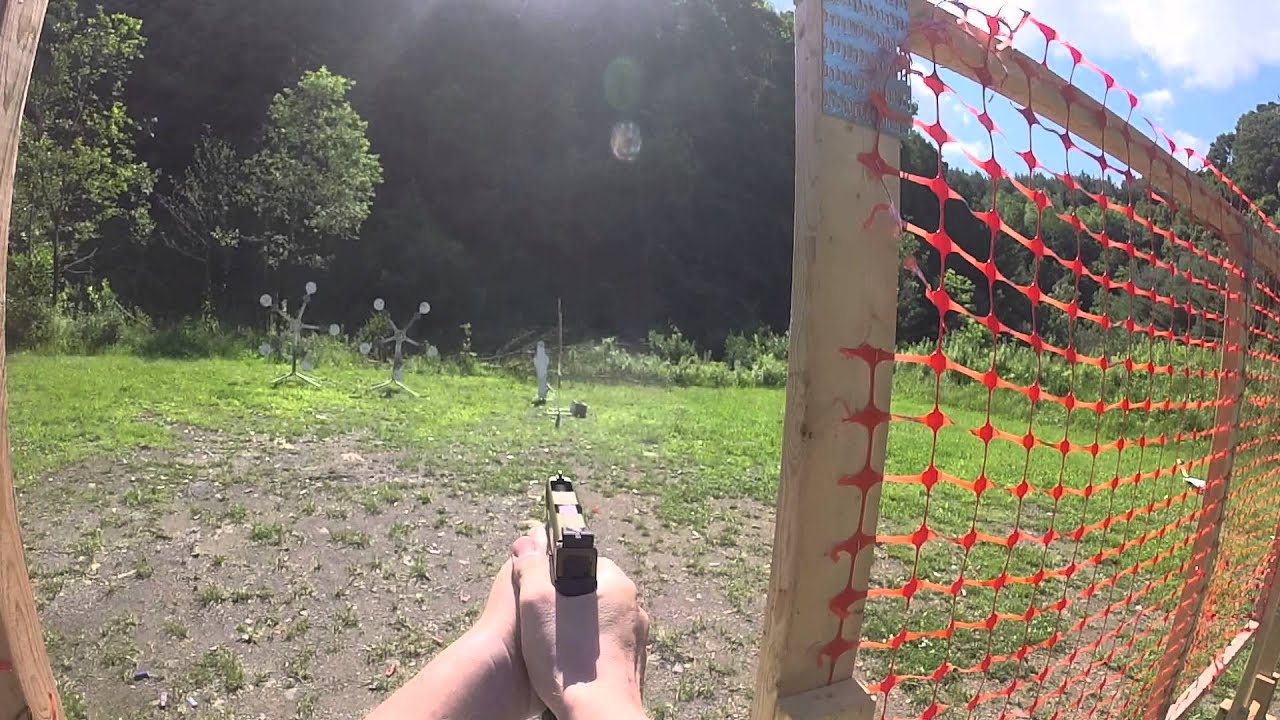 Beckley Gun Club June 28 Pistol Match Stage 2 - YouTube