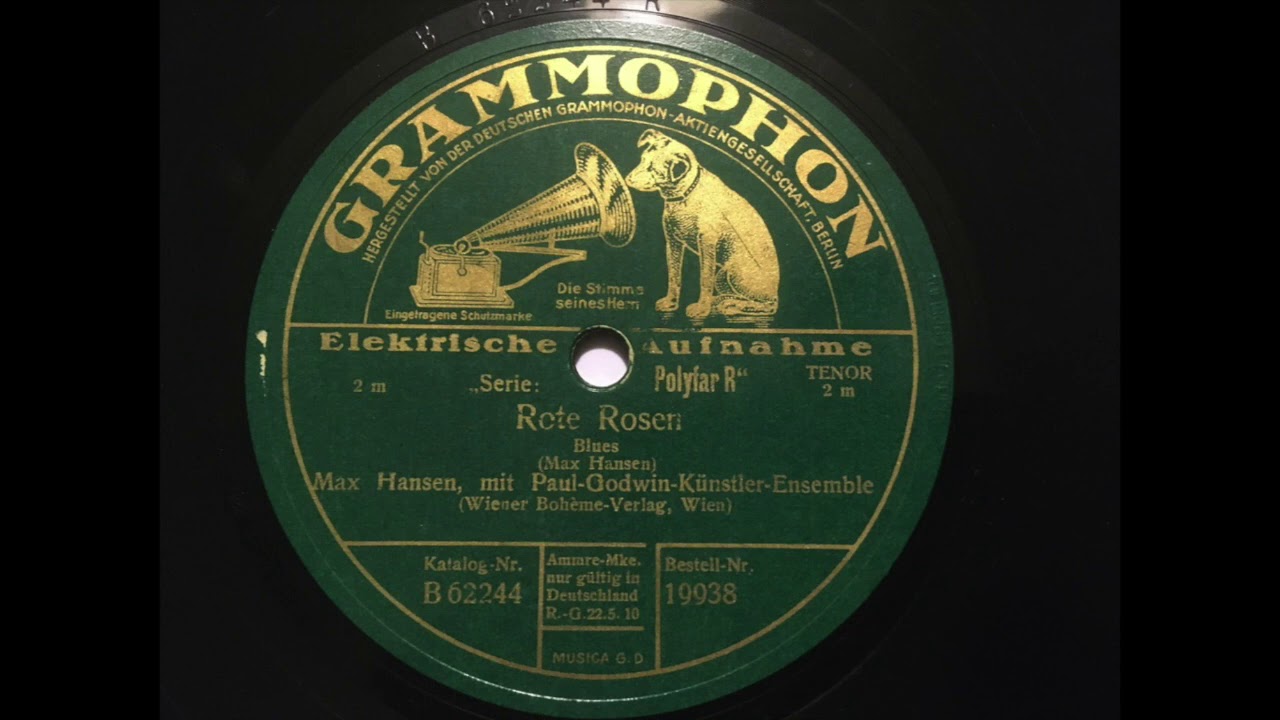 Max Hansen - Rote Rosen (1928) - YouTube