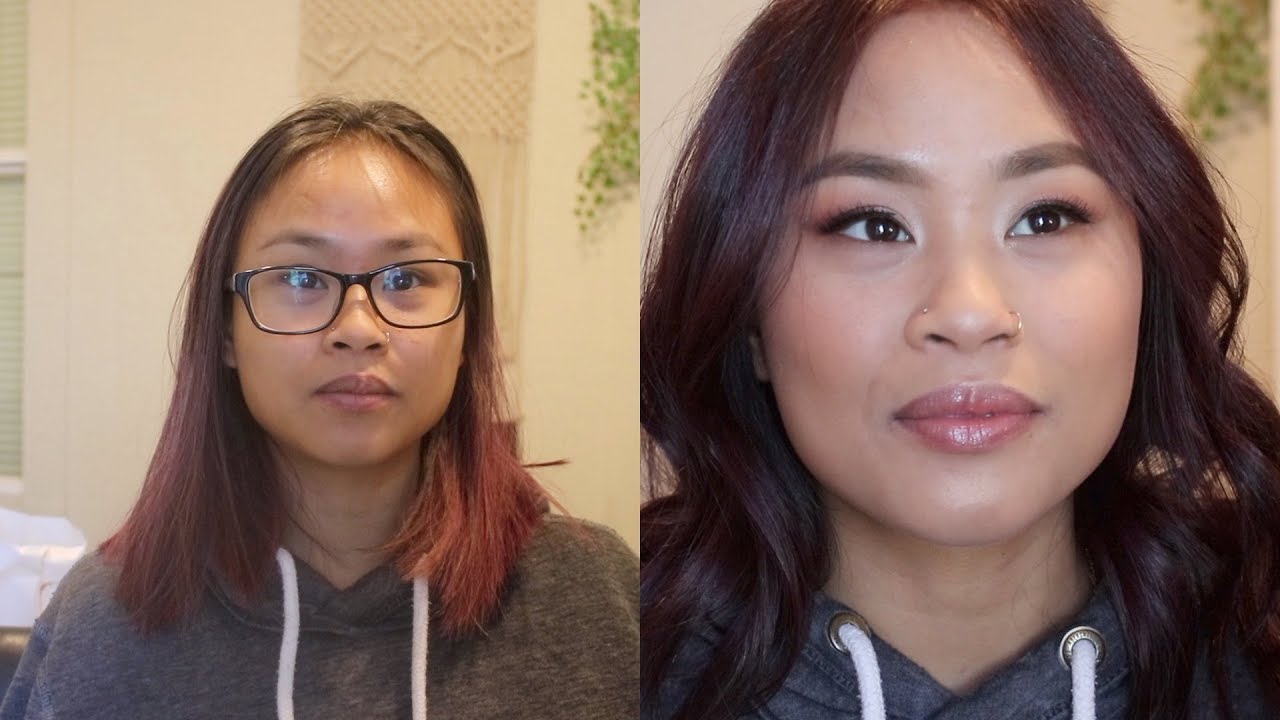 Giving My Friend A Make Over! - YouTube