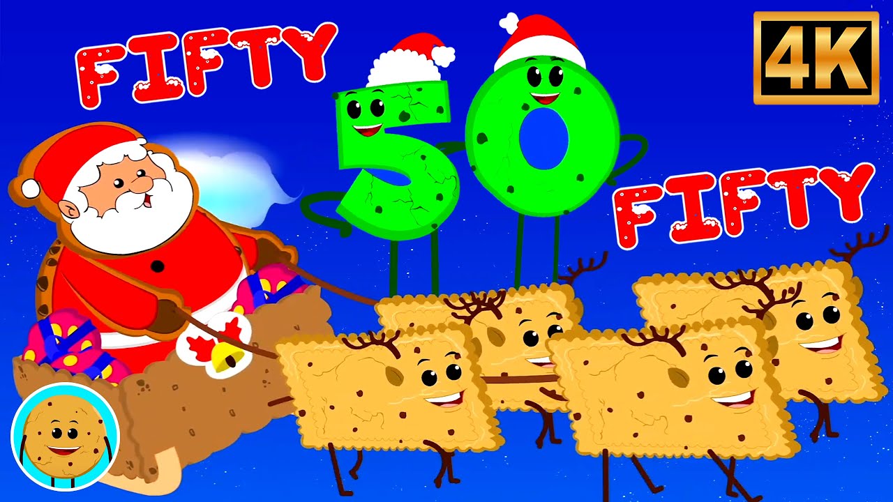 Christmas Numbers 1 to 50 | Fun Learning Counting Song for Kids - YouTube
