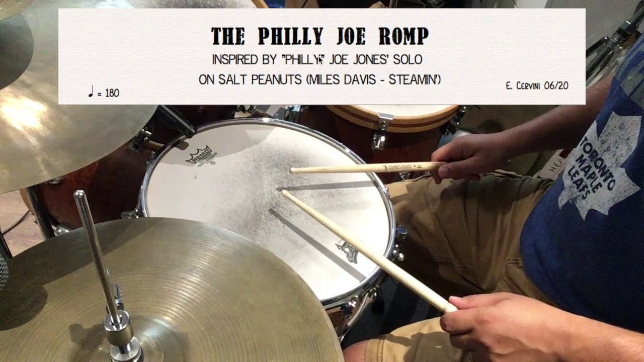 The Philly Joe Romp - by Ernesto Cervini - YouTube
