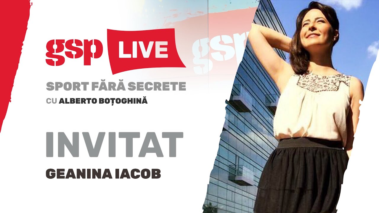 Geanina Iacob, invitata zilei la GSP Live (14 aprilie) - EDIȚIE ...