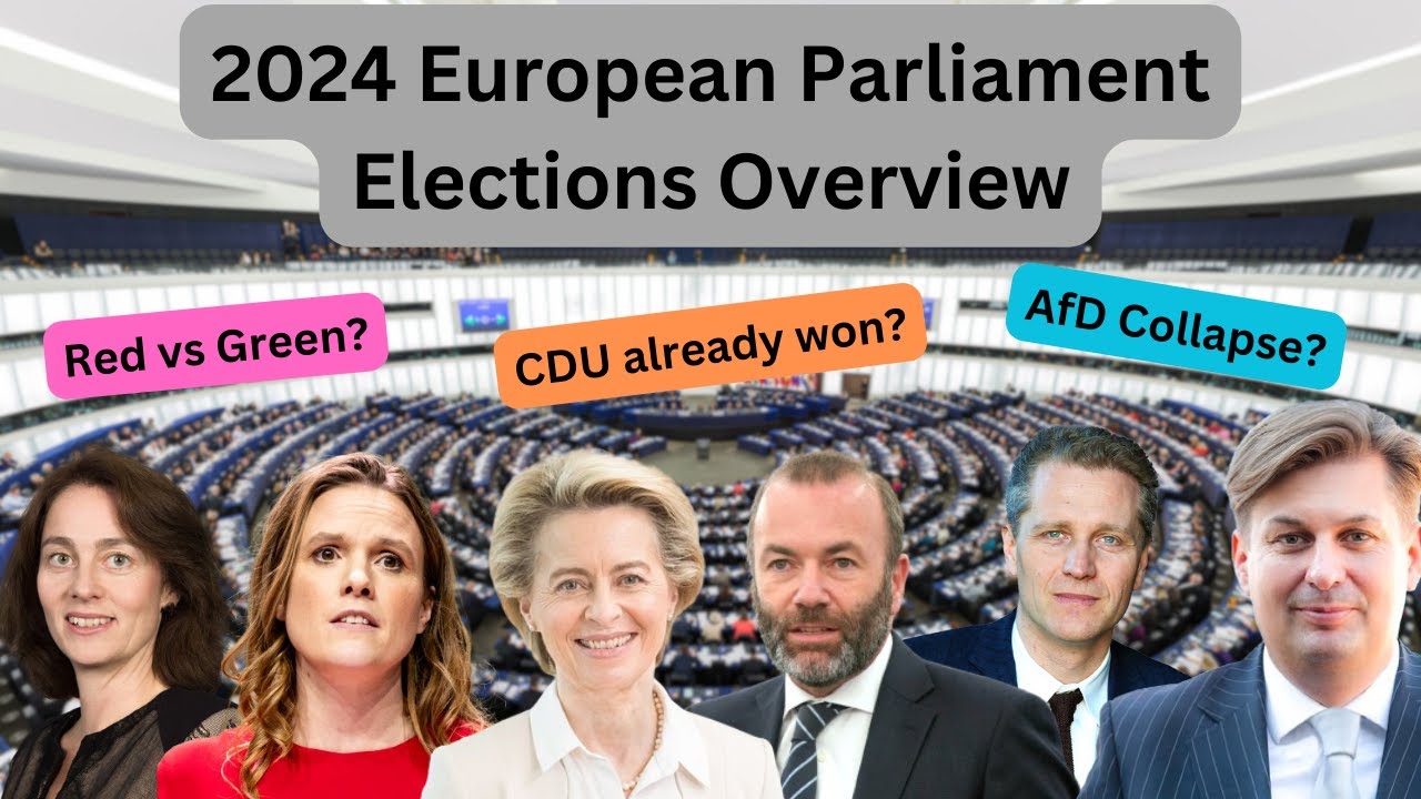 European election campaign begins, Germany overview - YouTube