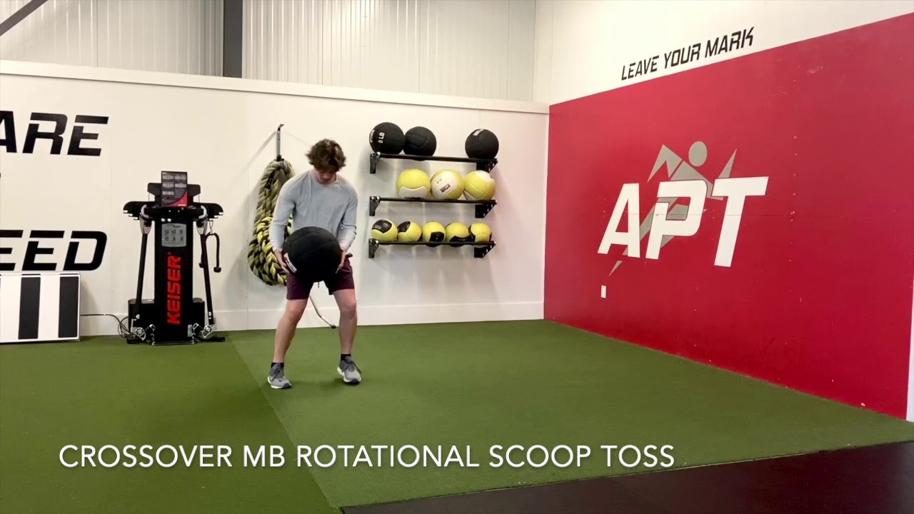 CROSSOVER MB ROTATIONAL SCOOP TOSS - YouTube