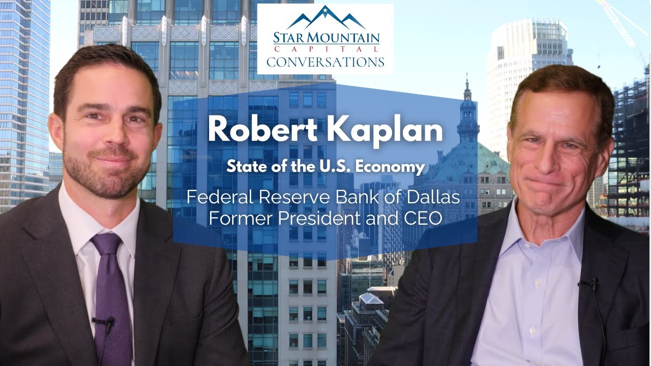 Robert Kaplan, Former Federal Reserve Bank of Dallas CEO, Discusses State of the U.S. Economy ...