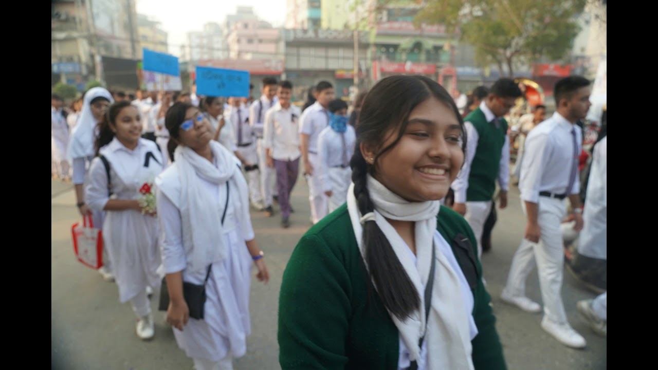 Before and During the Procession on 21st February 2020 - YouTube