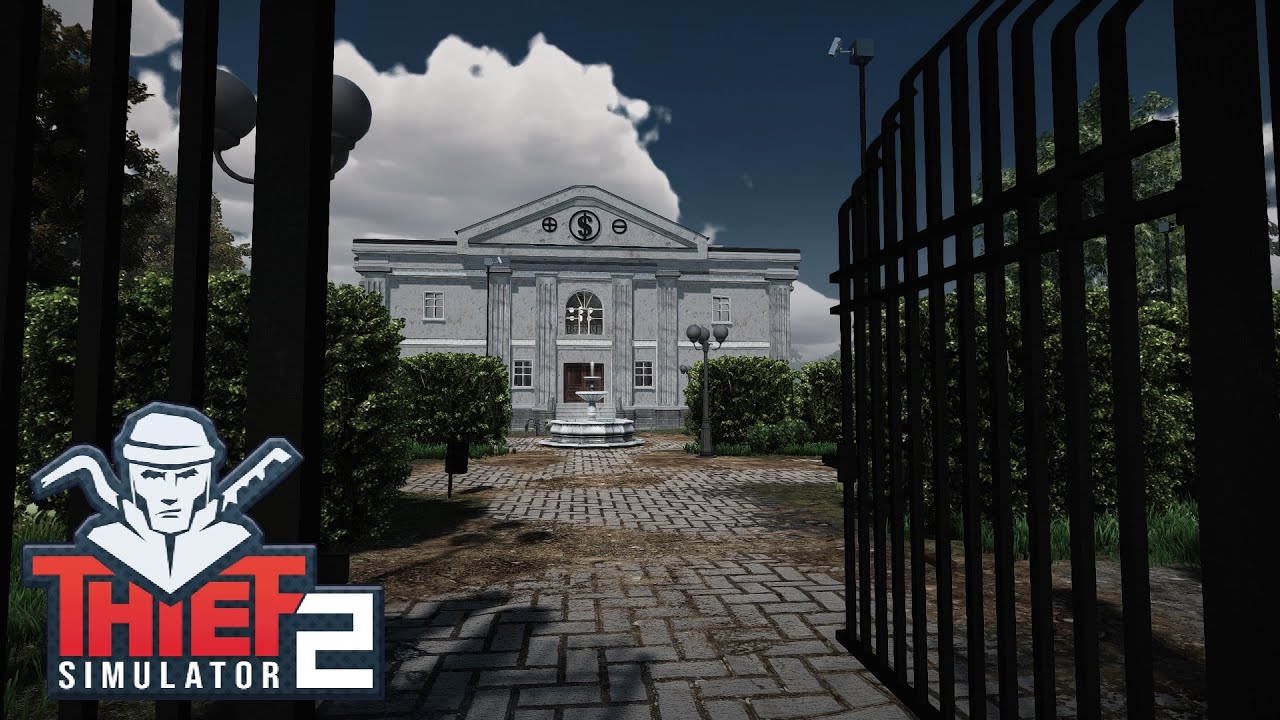 Robbing 350k From Bank Heist ~ Thief Simulator 2 - YouTube