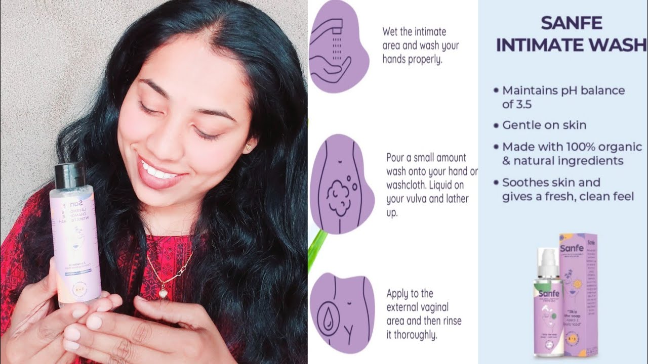 Sanfe Natural Intimate Wash,3in1- No Odour,No Itching,No Irritation ...