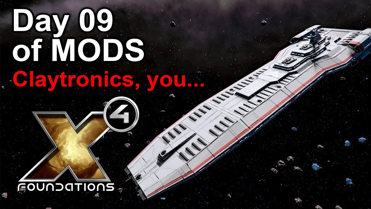 [Past Stream] Day 09 MODDED - X4 Foundations - Captain Collins - YouTube