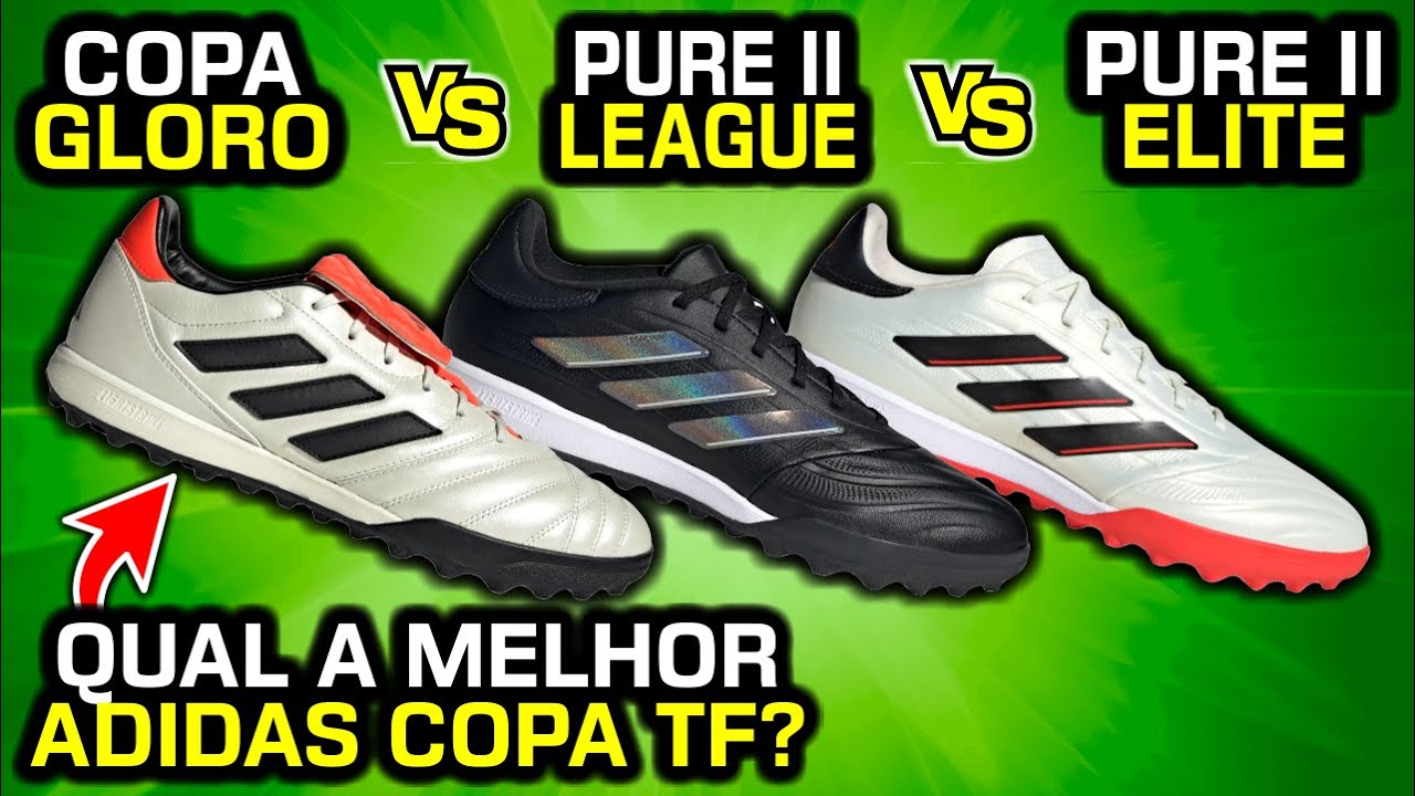Comparativo Adidas Copa Pure 2 Elite X Copa Pure II League X Copa Gloro ...