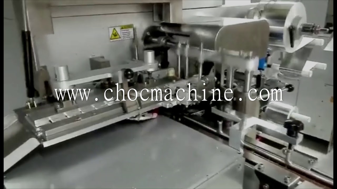 fold wrapping machine for chocolate bar, inbox wrapping for chocolate ...