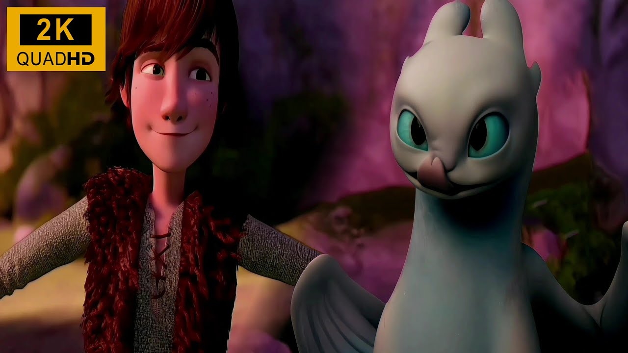 What if Hiccup took down the Light Fury instead? (2K 60fps) - YouTube