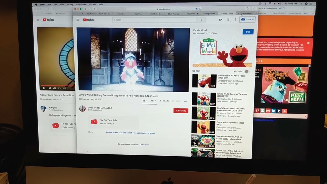 Elmo's World All Day With Elmo Theme Song (Getting Dressed) - YouTube