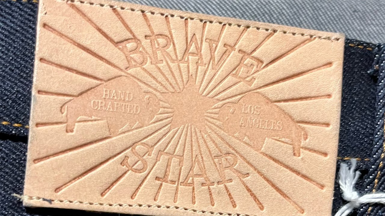 Brave Star 25oz sumo IV Japan selvedge denim - YouTube