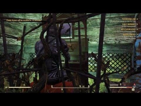 Fallout 76 indoor garden homestead - YouTube