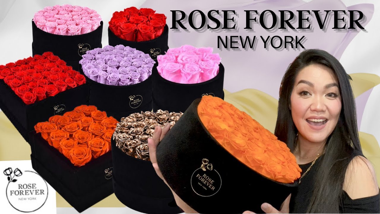LONG LASTING ROSES ??? | ROSE FOREVER NEW YORK | Leigh OnStyle 💖 - YouTube