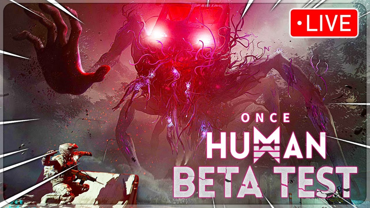 LIVE 🔴 The Creatures In This Game Are INSANE | Once Human Beta Gameplay ...