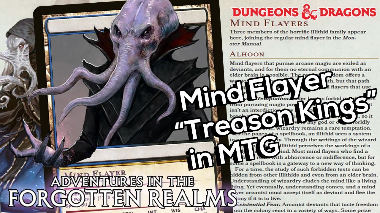Mind Flayers (Illithid) In Magic: The Gathering?? | D&D: Forgotten ...