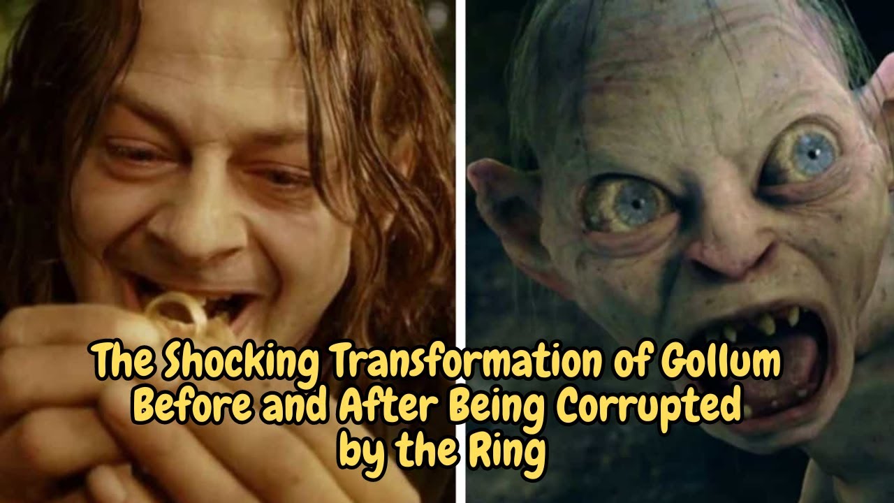 Gollum Before And After Max (@streamonmax) Gollum Lord Of The Rings